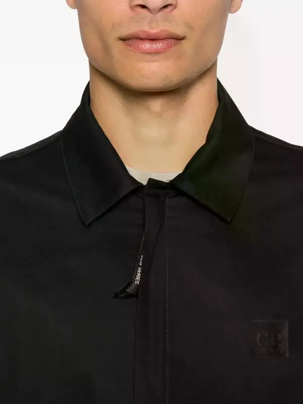 C.P. COMPANY Logo-detail Cotton Jacket