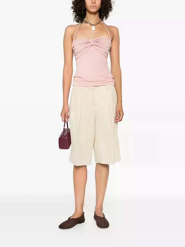 Nanushka Draped-detail Top
