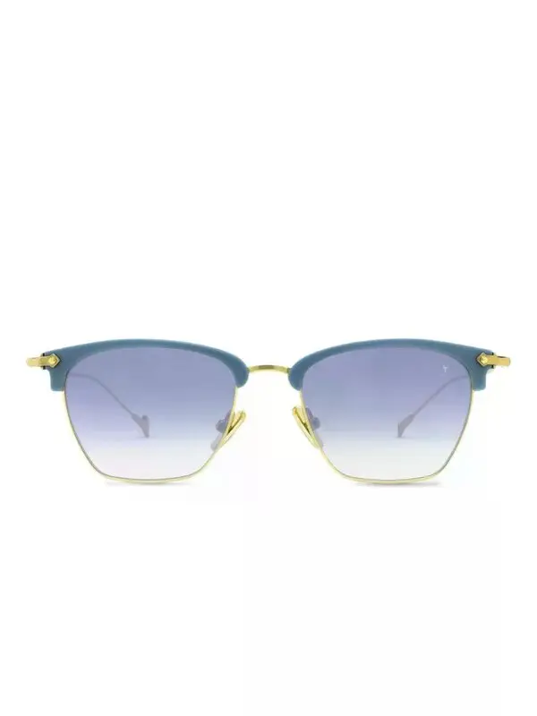 EYEPETIZER Gradient Square Frame Sunglasses - Gold