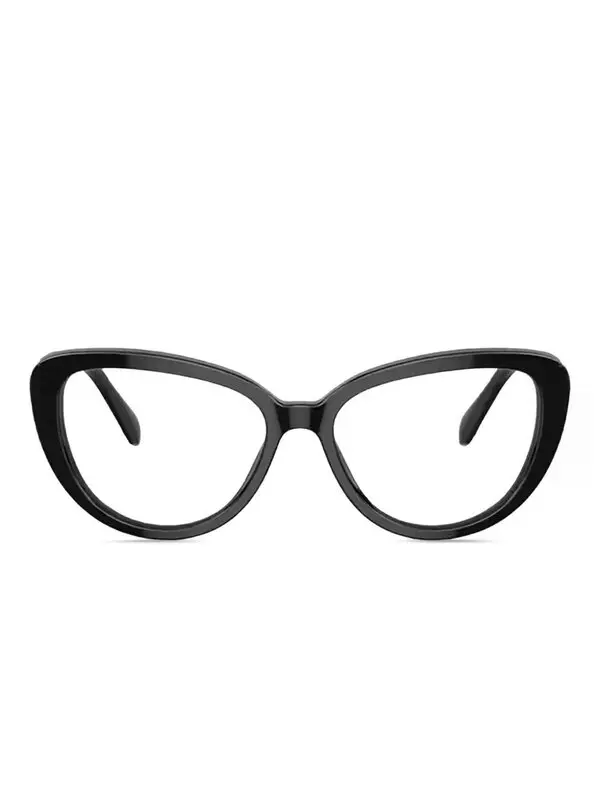 SWAROVSKI Crystal-embellished Cat-eye Glasses - Black