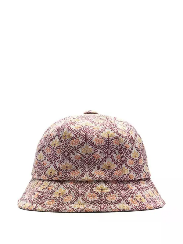 Needles Arabesque-pattern Bucket Hat - Red