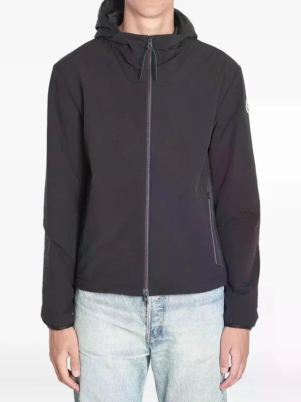 Moncler Zip-fastening Hooded Jacket - Black