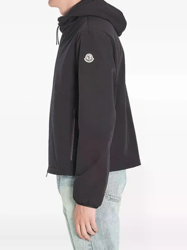 Moncler Zip-fastening Hooded Jacket - Black