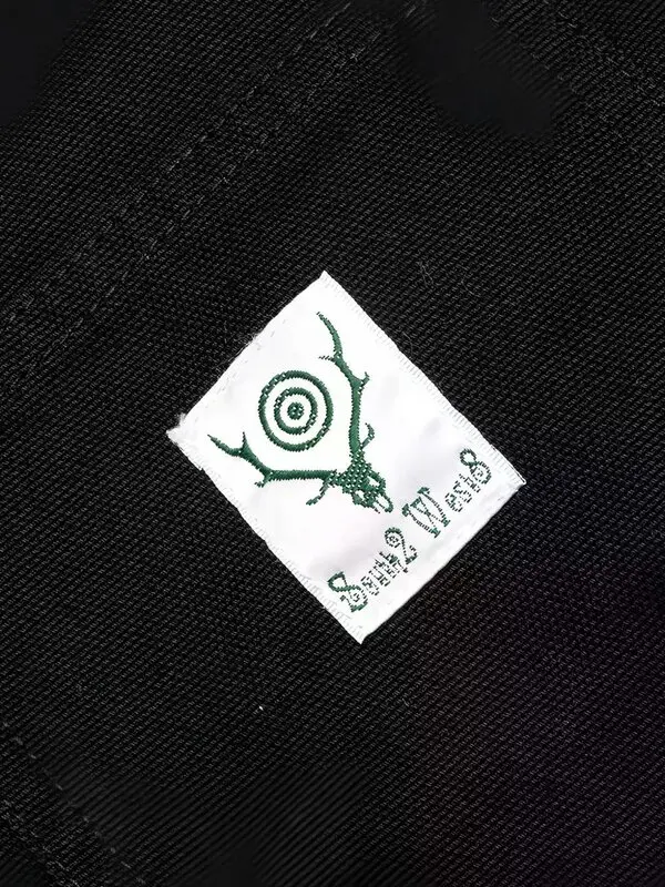 SOUTH2 WEST8 Cotton Canvas Shirt Jacket - Black