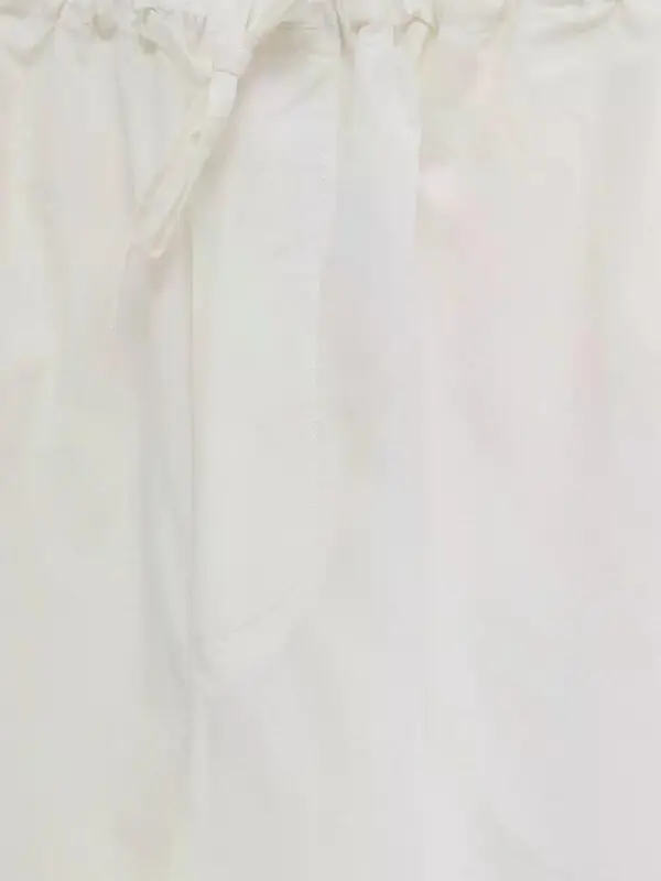 BASERANGE Drawstring Straight Trousers