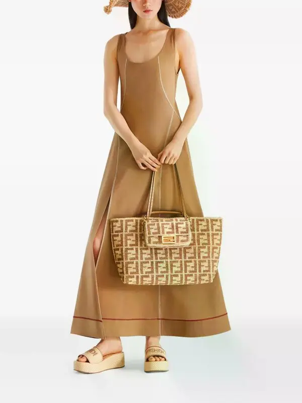 Fendi Seam-detail Maxi Dress