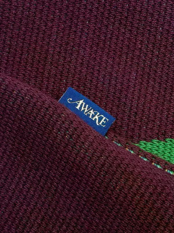 AWAKE NY Floral-intarsia Sweater Vest