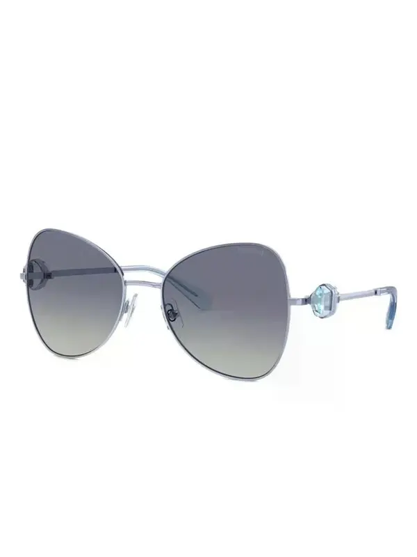 SWAROVSKI Crystal-embellished Geometric Sunglasses