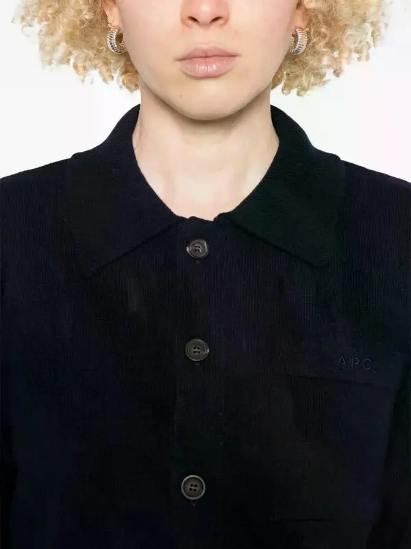 A.p.c. Buttoned Wool Jacket
