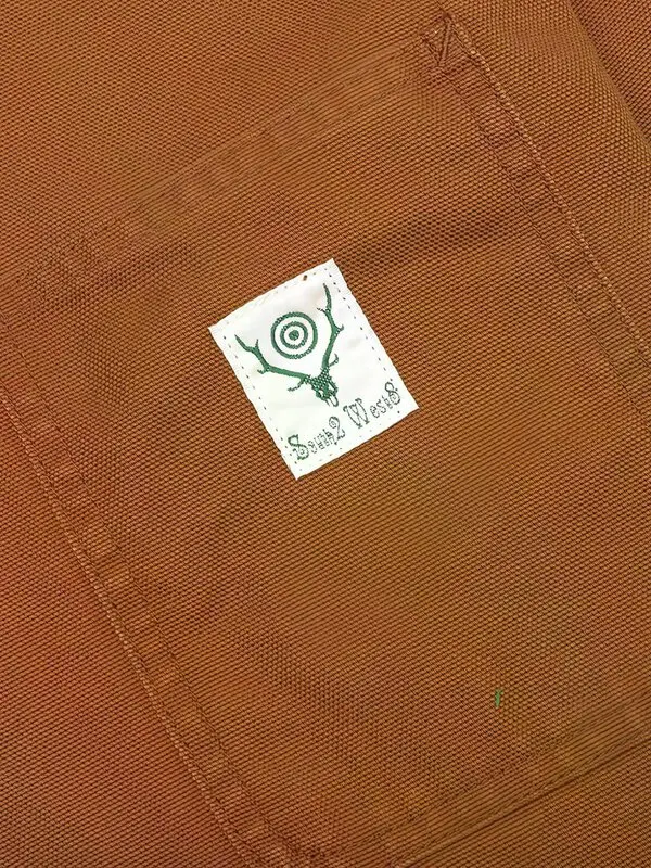 SOUTH2 WEST8 Button-detail Shirt Jacket - Brown