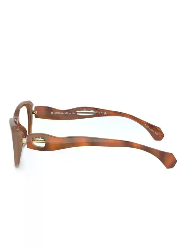 ALAIN MIKLI Rectangle-frame Glasses