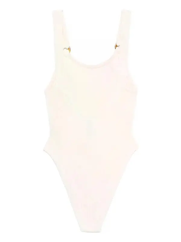 Hunza G Domino One-piece Swimsuit - Neutrals