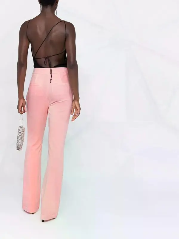 Alexander Wang Stacked Flared-leg Trousers