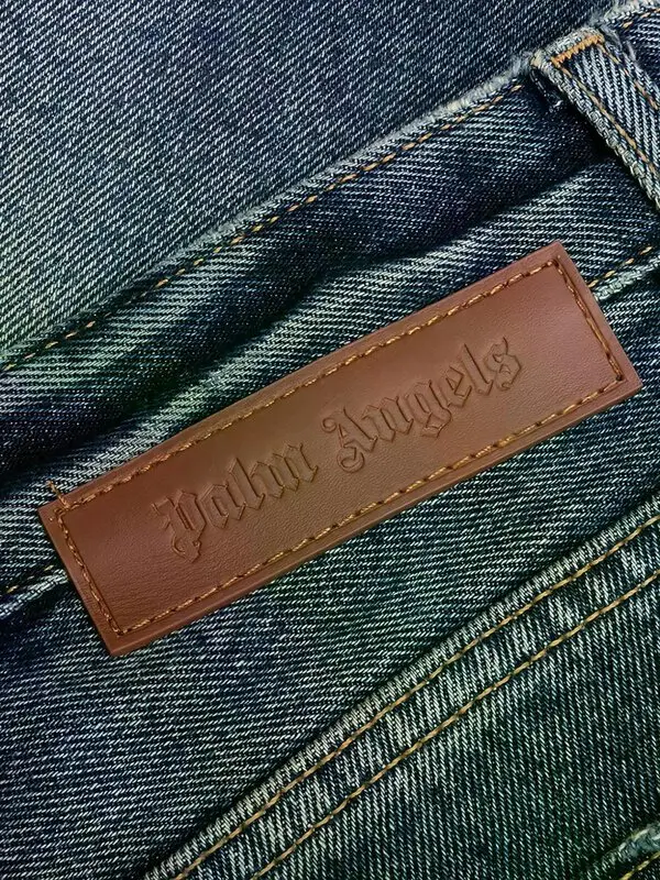 Palm Angels Logo-patch Jeans