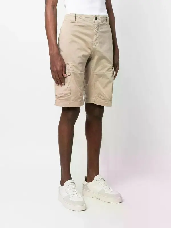 C.P. COMPANY Lens-detail Cotton Cargo Shorts