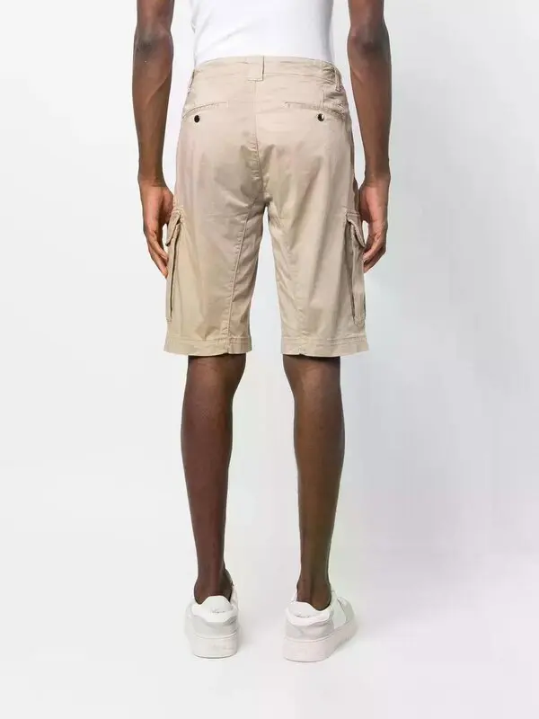 C.P. COMPANY Lens-detail Cotton Cargo Shorts
