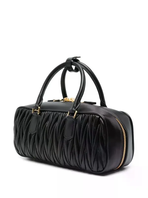 Miu Miu Small Arcadie Tote Bag - Black