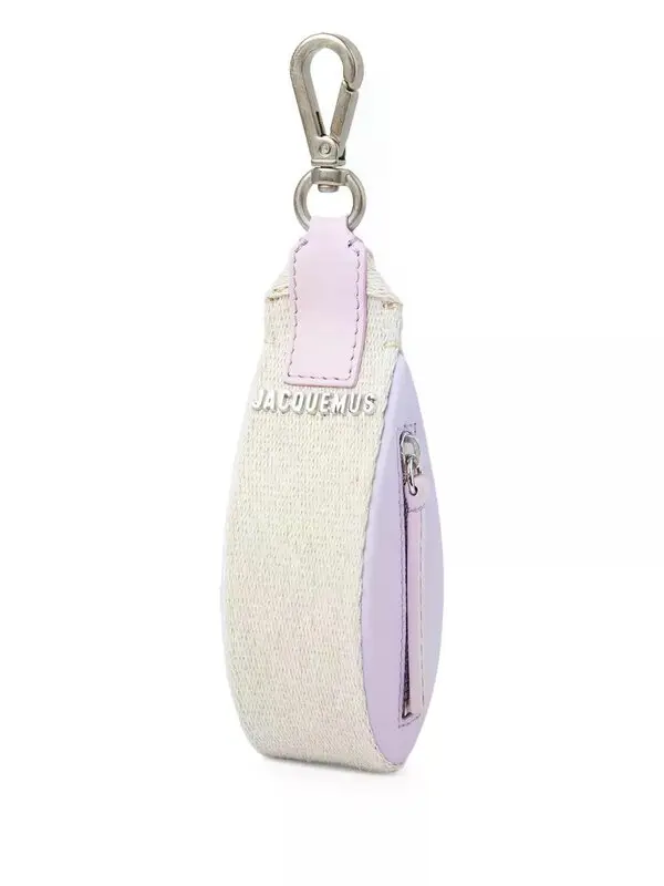 Jacquemus Le Peru Leather-trimmed Keyring