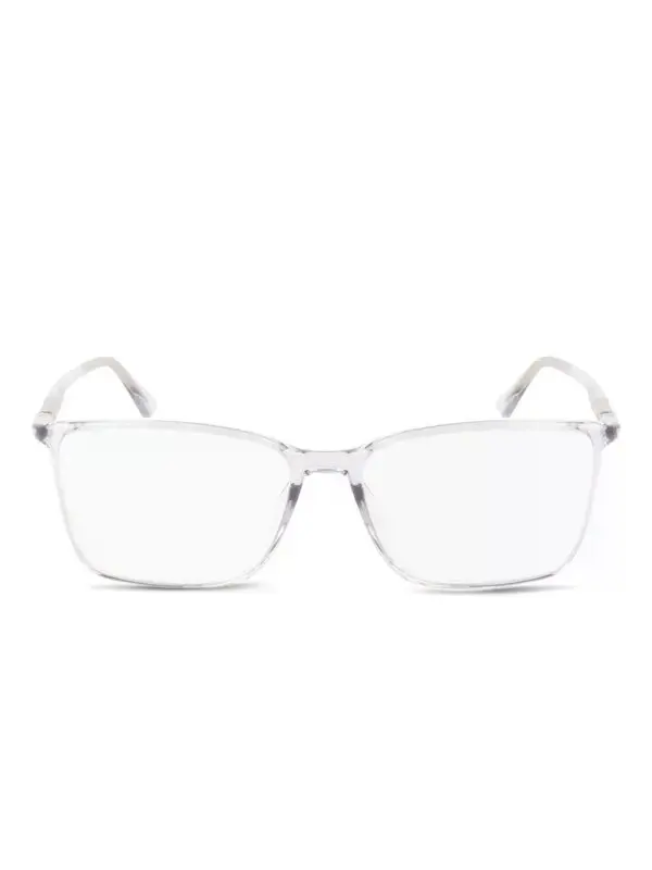 Calvin Klein Rectangle-frame Glasses - White