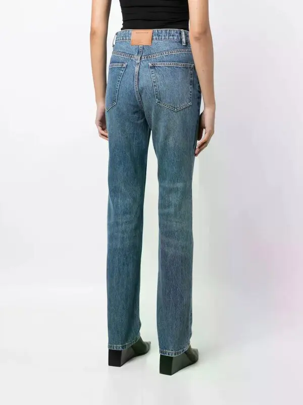 Alexander Wang Fly High-rise Flared Jeans