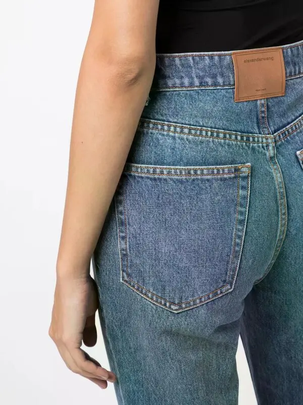 Alexander Wang Fly High-rise Flared Jeans