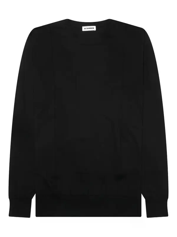 JIL SANDER Round-neck Panelled Sweater