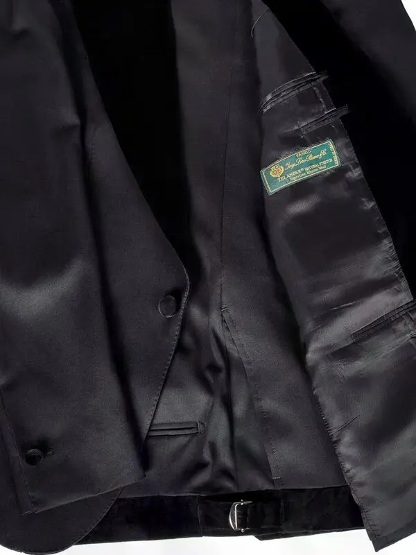 FRANZESE COLLECTION Velvet-lapels Suit