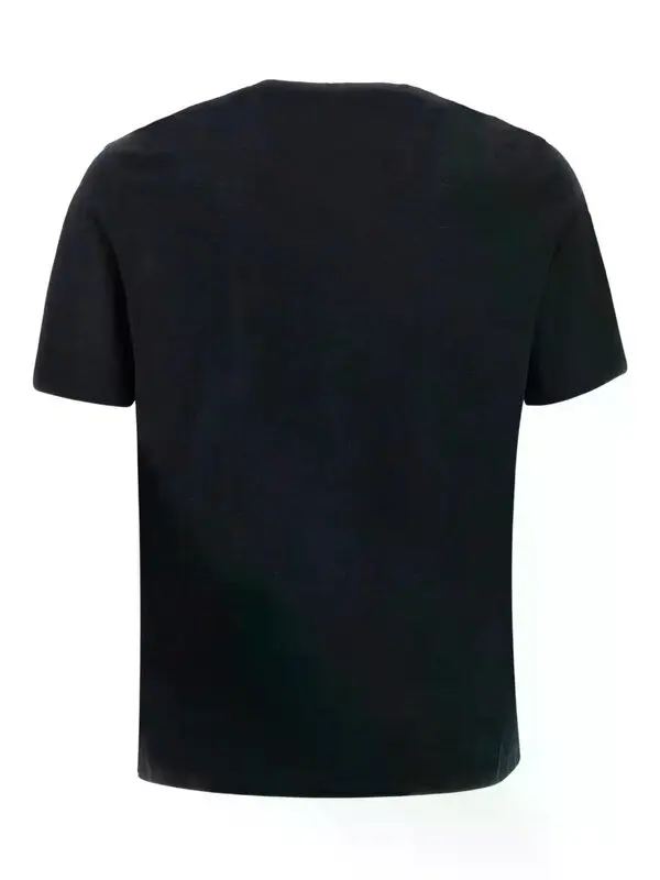 FILIPPO DE LAURENTIIS Cotton Crew-neck T-shirt - Black