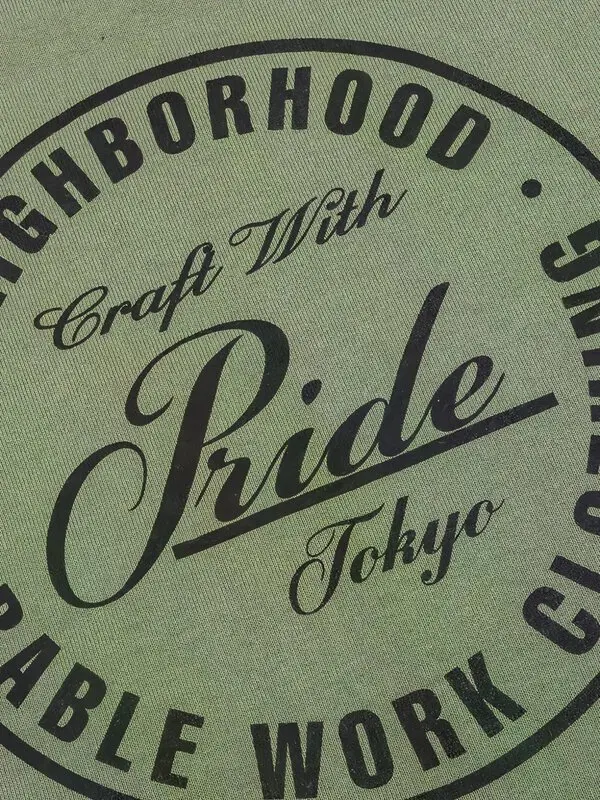 NEIGHBORHOOD Circular-logo Sweatshirt - Green