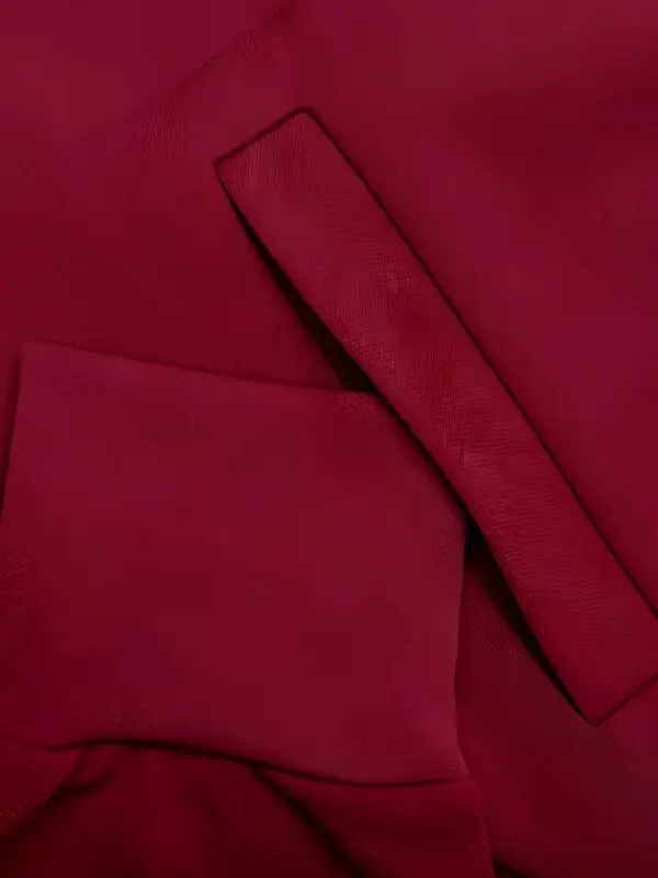 Play Comme Des Garcon Zip-up Hoodie - Red