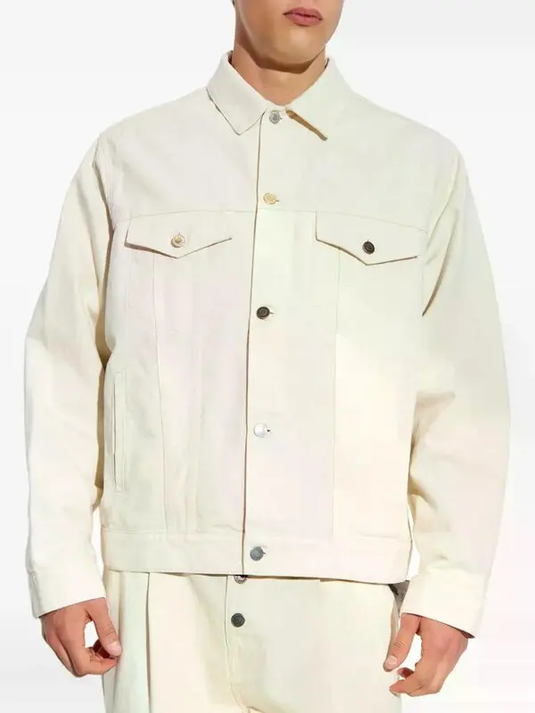 Moschino Button-fastening Flap-pocket Jacket