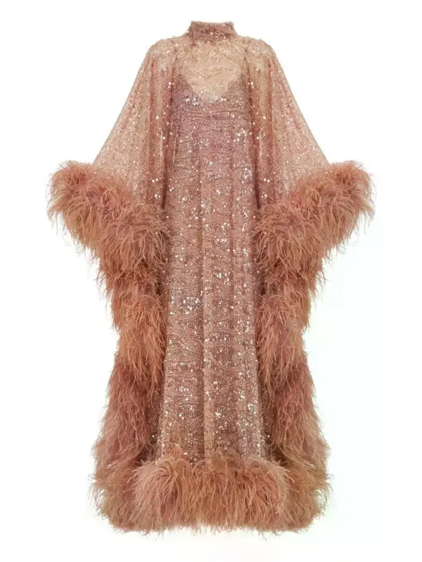 TALLER MARMO Casta Diva Sublime Gown - Pink
