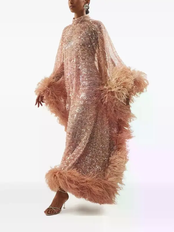 TALLER MARMO Casta Diva Sublime Gown - Pink