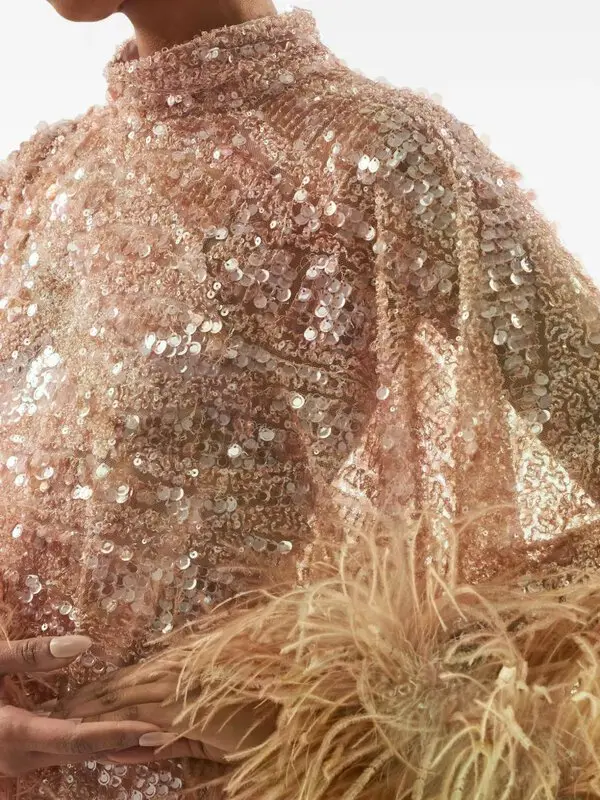 TALLER MARMO Casta Diva Sublime Gown - Pink