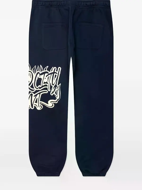 HONOR THE GIFT Flame-print Cotton Sweatpants
