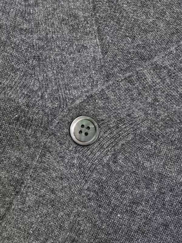 Play Comme Des Garcon X The Artist Invader Heart-patch Cardigan - Grey