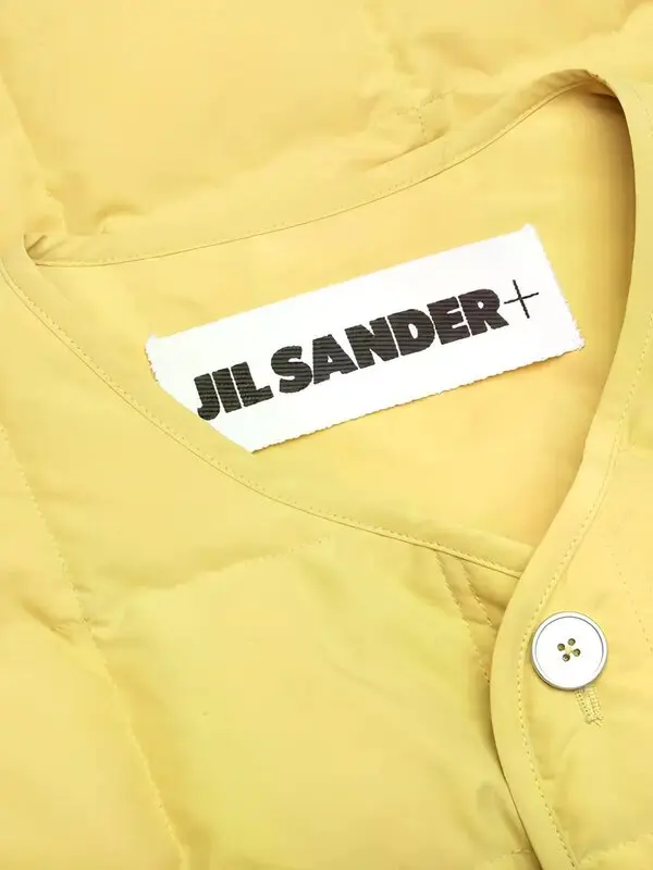 JIL SANDER Quilted Button-fastening Jacket