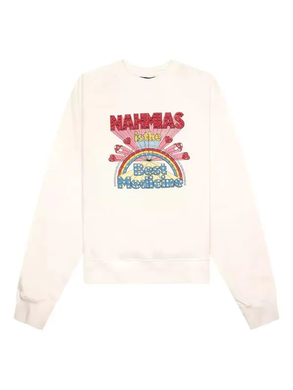 NAHMIAS Rainbow-graphic Sweatshirt