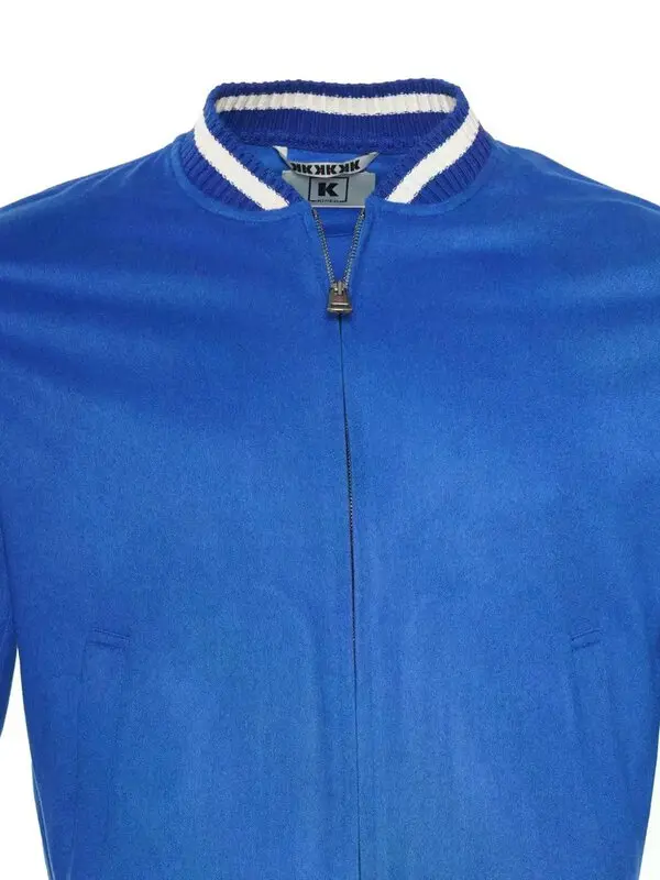 KIRED Didier Ribbed-trim Cashmere Jacket