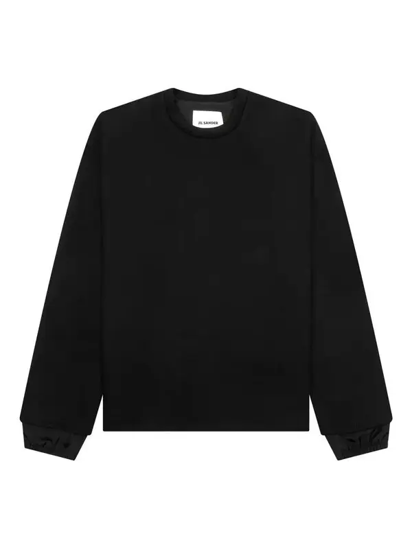 JIL SANDER Lined Cuff Sweatshirt