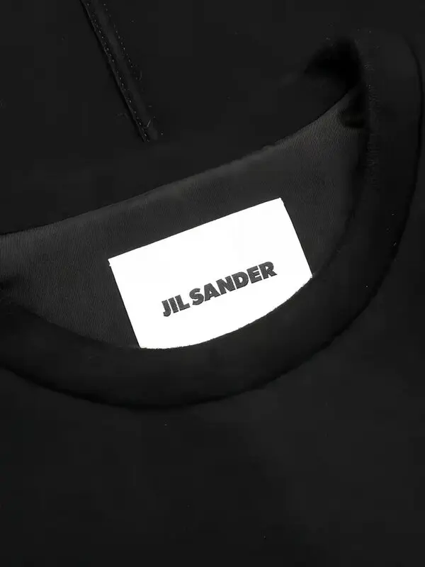 JIL SANDER Lined Cuff Sweatshirt
