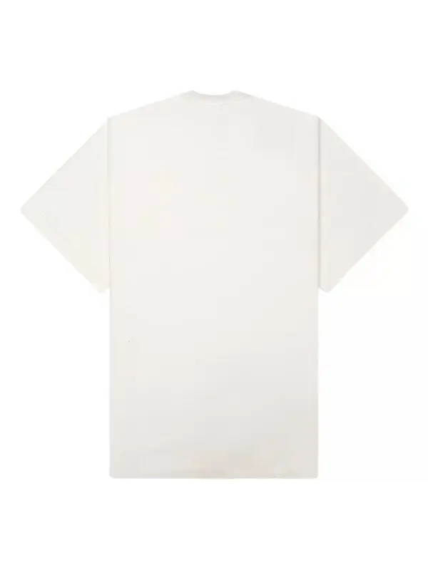 JIL SANDER Logo-embroidered T-shirt - Neutrals