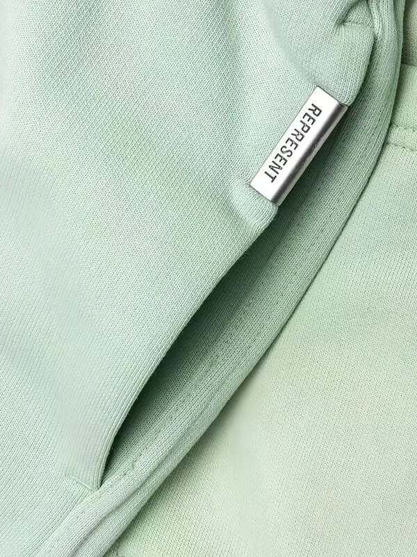 REPRESENT Embroidered-logo Pocket Shorts
