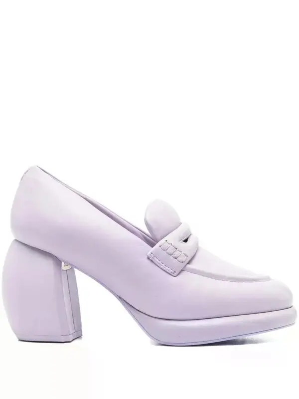 Martine Rose X Clarks 80mm Bulbous-heel Loafers