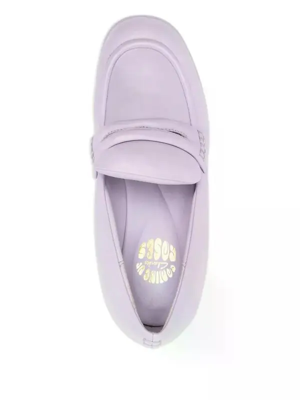 Martine Rose X Clarks 80mm Bulbous-heel Loafers