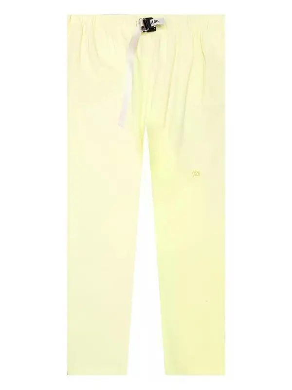ADVISORY BOARD CRYSTALS Patch Pocket Buckle Trousers - Yellow