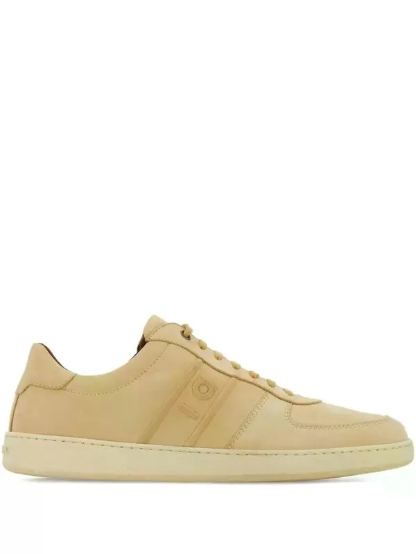 FERRAGAMO Logo Leather Low-top Sneakers
