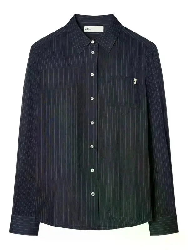 Tory Burch Pinstripe Button-up Shirt
