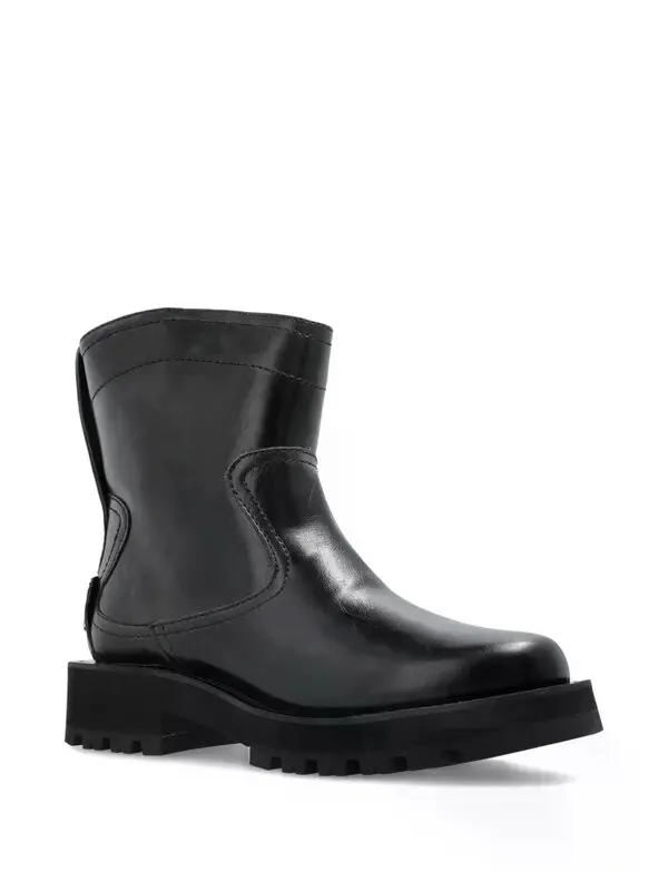 GANNI Pull-on Biker Boots