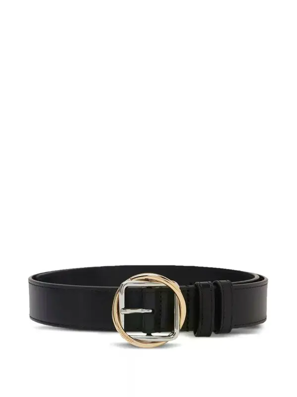 Jacquemus The Salon Leather Belt - Black